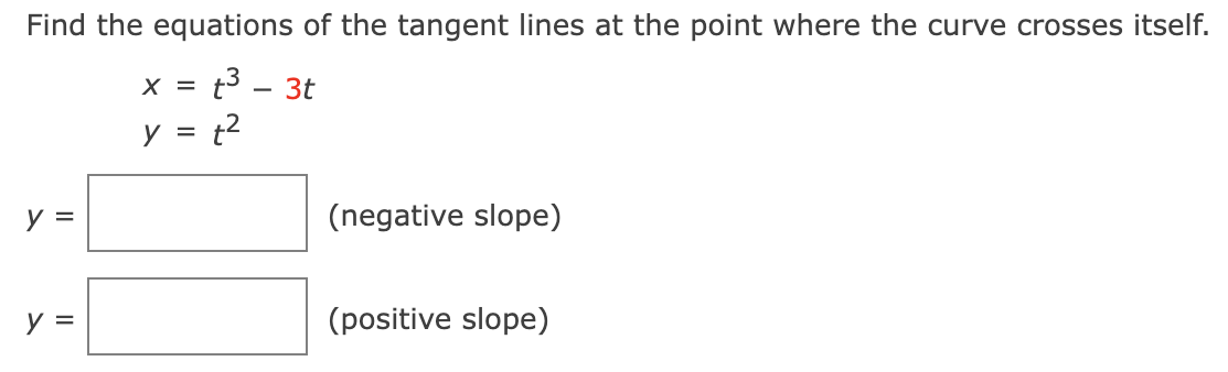 Solved Find the equations of the tangent lines at the point | Chegg.com