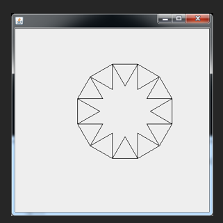 Q5) Use loop or recursion and the methods moveTo(), | Chegg.com