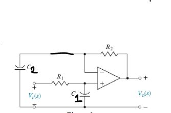 Solved Determine the transfer function of the op-amp circuit | Chegg.com