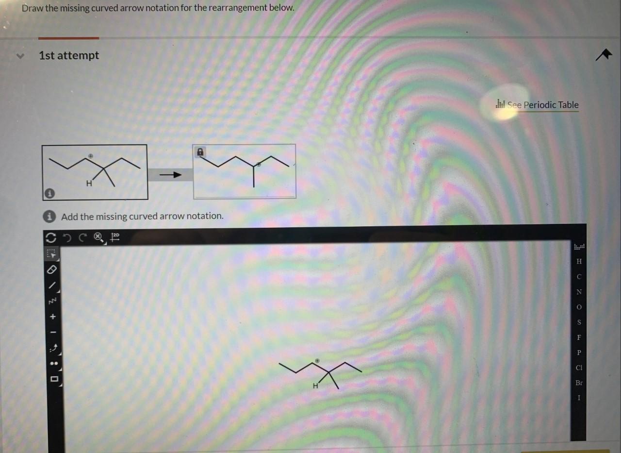 Solved Draw the missing curved arrow notation for the | Chegg.com
