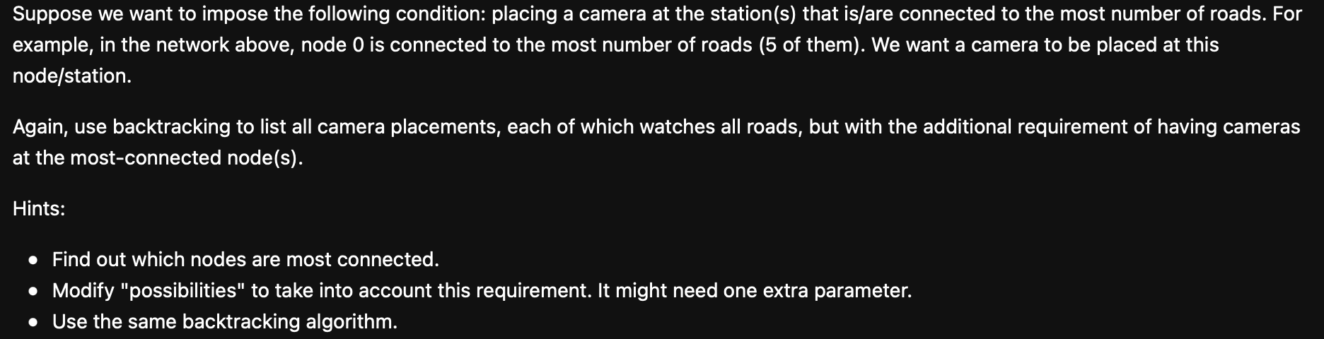 Solved Suppose we want to impose the following condition: | Chegg.com