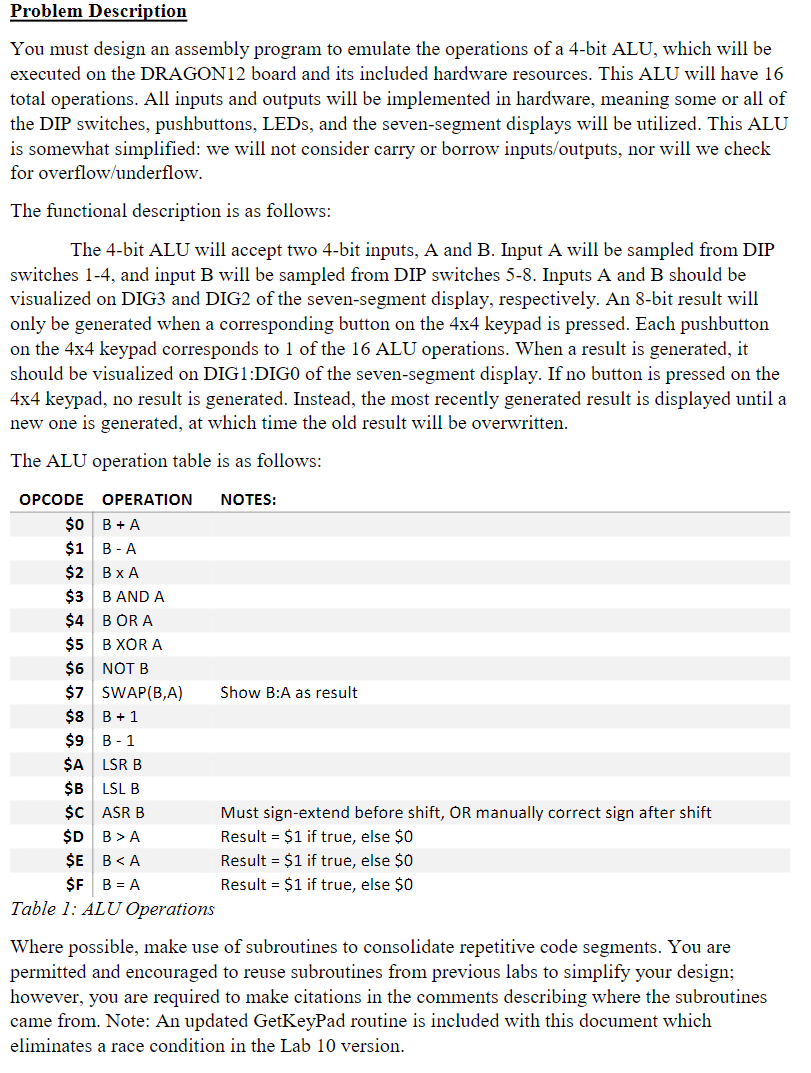 Objective The objective of this project is to design, | Chegg.com
