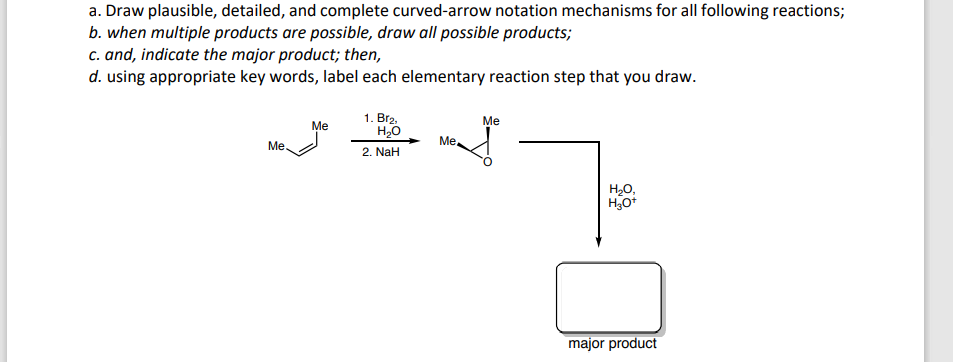 Solved a. Draw plausible, detailed, and complete | Chegg.com