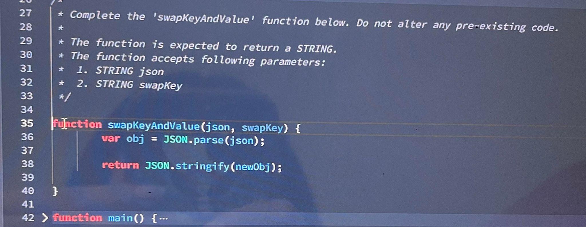 Solved JavaScript Write a function called values, which | Chegg.com