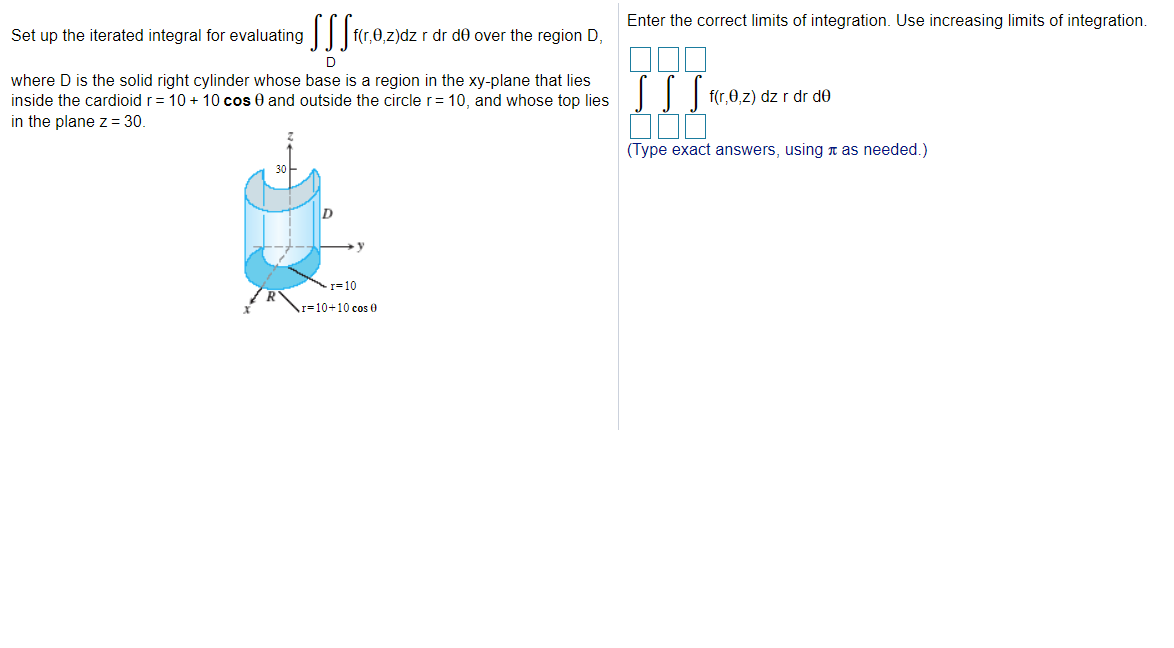 Solved Set up the iterated integral for evaluating SS | Chegg.com