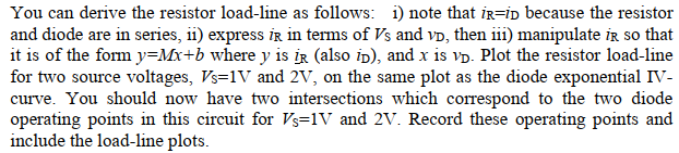 Solved 1. Large Signal Diode Operation Refer to the circuit | Chegg.com