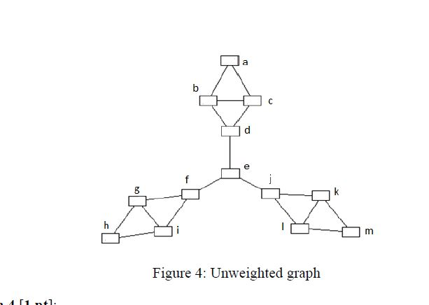 In the network showing in Figure 4: 1- Report | Chegg.com