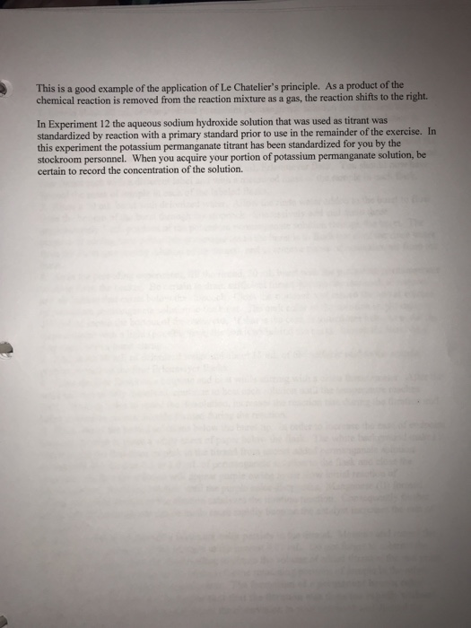 Solved Redox Titration Prelaboratory Assignment Name and | Chegg.com