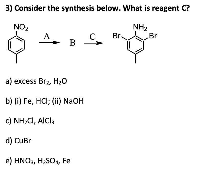 Solved 6) What is the product of the following reaction? | Chegg.com