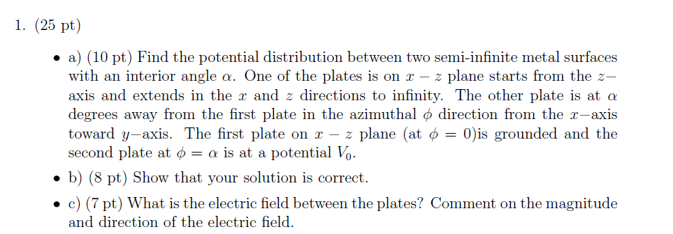 code class="asciimath">(25pt) ﻿a\alpha . ﻿One of the | Chegg.com
