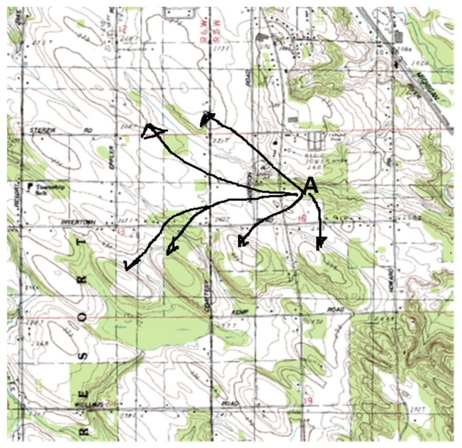Solved Below are diagrams showing features typical of valley | Chegg.com