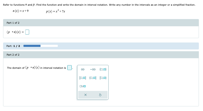 Solved Refer to functions n and . Find the function and | Chegg.com