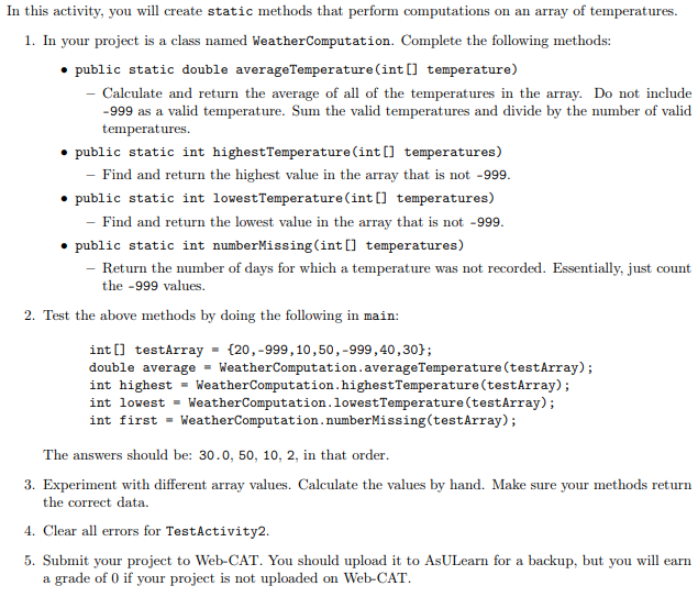 Solved this lab, you will write Java code that reads, | Chegg.com