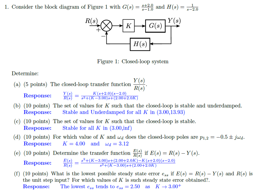 Solved Solve the following exercise showing step by | Chegg.com