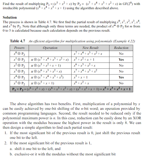 Solved 6. Show how to multiply (x3+x2+x+1) by (x2+1) in | Chegg.com