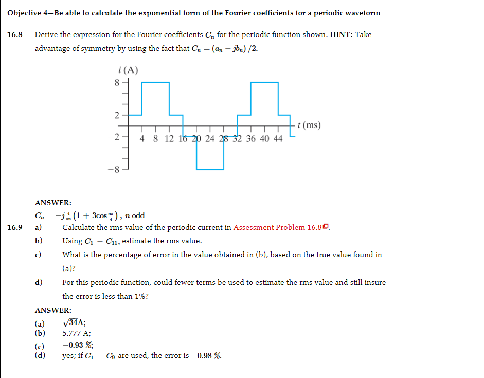 Solved Objective 4-Be able to calculate the exponential form | Chegg.com