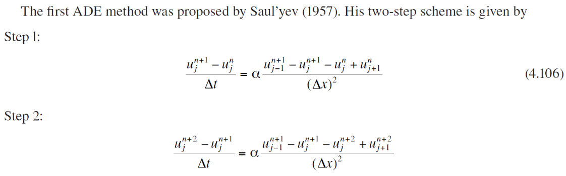 Solved Determine the amplification factor of the ADE method | Chegg.com