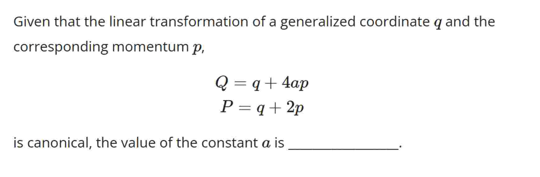Solved Given that the linear transformation of ﻿a | Chegg.com