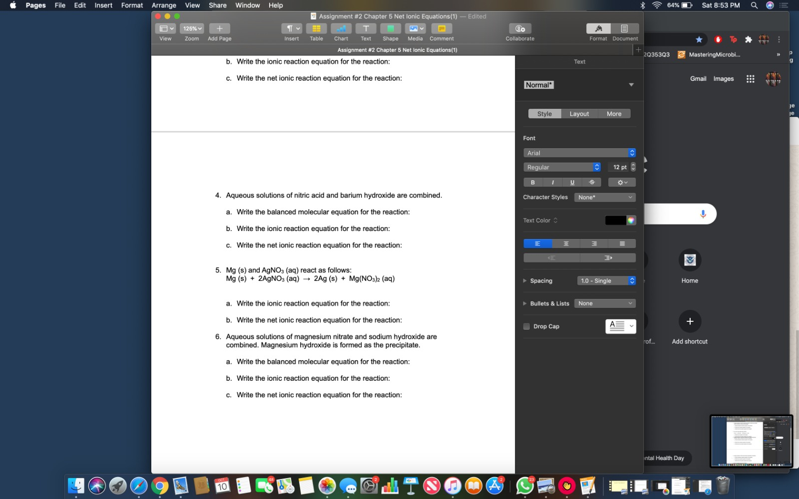 Solved Pages File Edit Insert Format Arrange View Share | Chegg.com