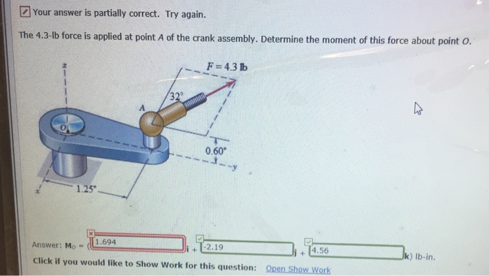 Solved Your Answer Is Partially Correct Try Again The