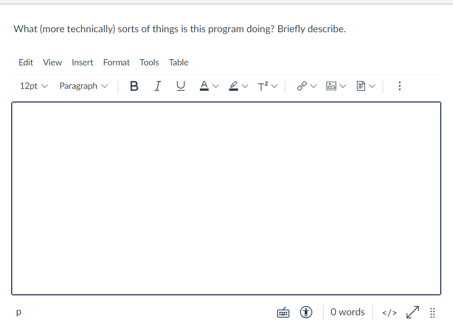 Solved Below will be a series of small programs and | Chegg.com