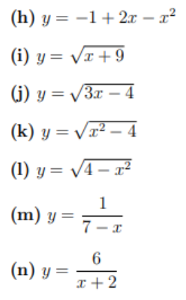 Solved Multivariable Functions. Find the domain and range, | Chegg.com