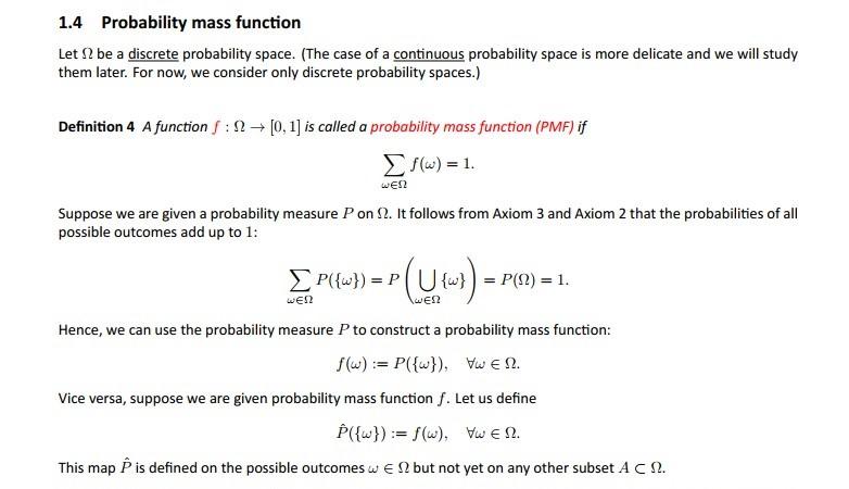 Solved Exercise 21 (Probability mass function) Let X be a | Chegg.com