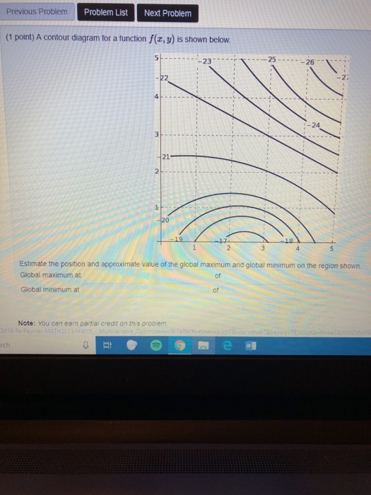 Solved Previous Problenm Problem List Next Problem (1 point) | Chegg.com
