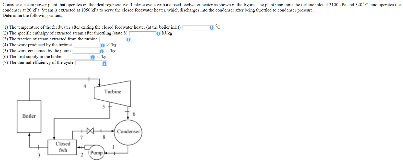 Solved Consider a steam power plant that operates on the | Chegg.com