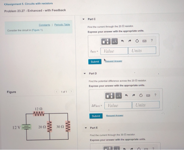 Solved Constants Periodic Table Part A Consider the circuit | Chegg.com