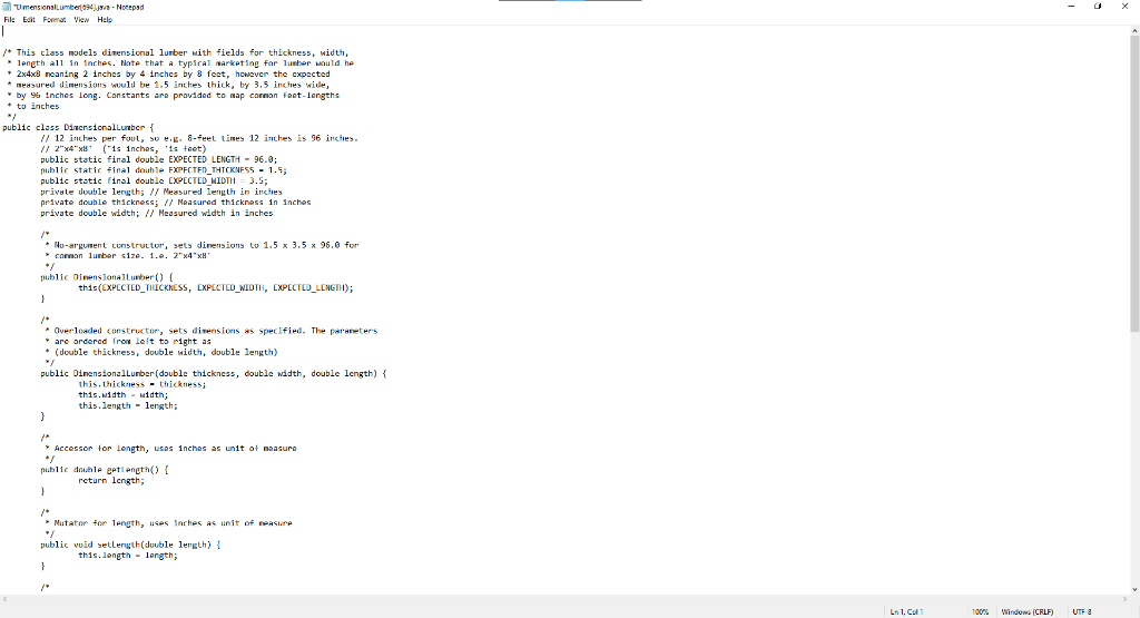 Hello, Can someone help create this JAVA | Chegg.com