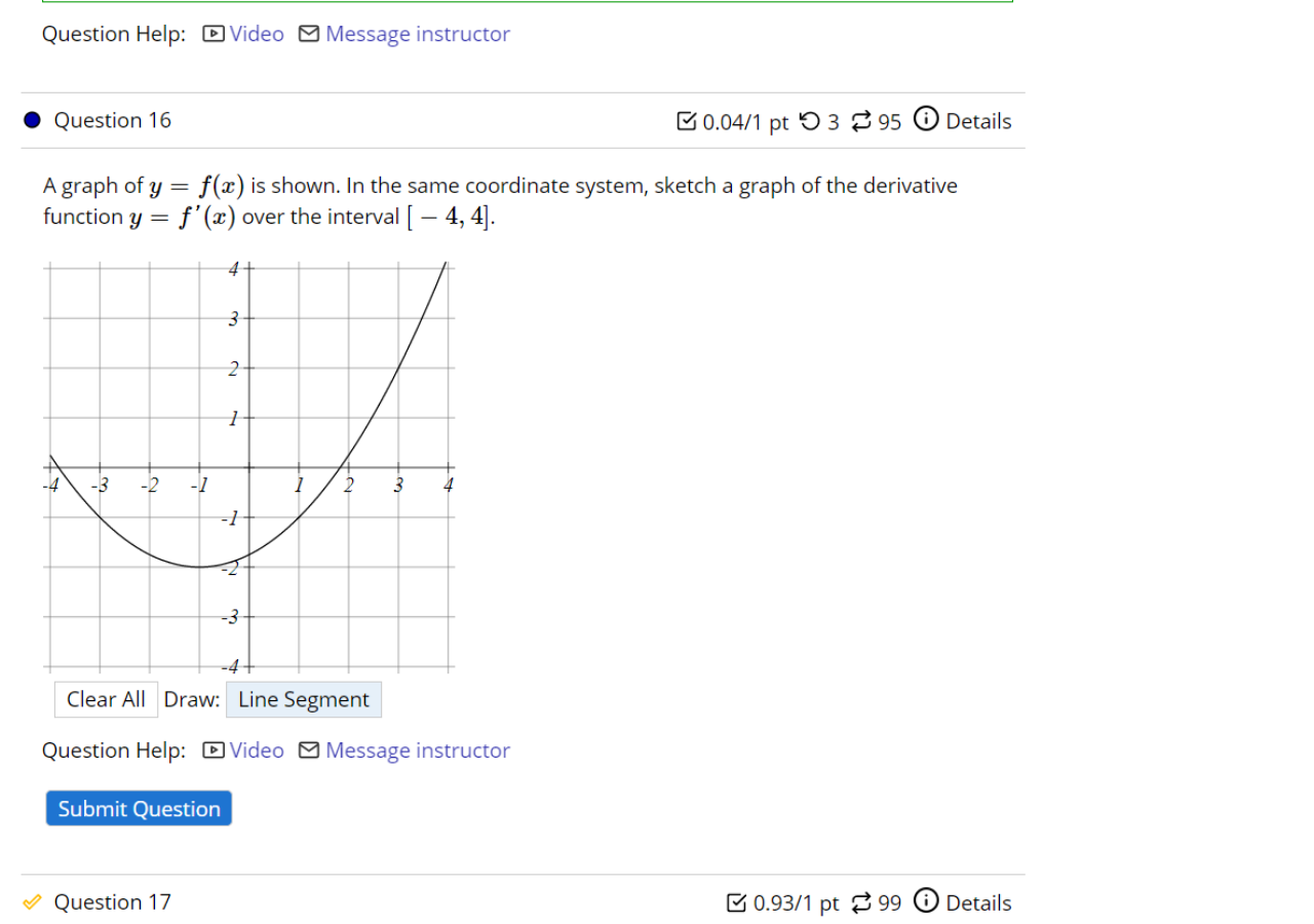 Solved Question Help: Video Message instructor Question 16 | Chegg.com