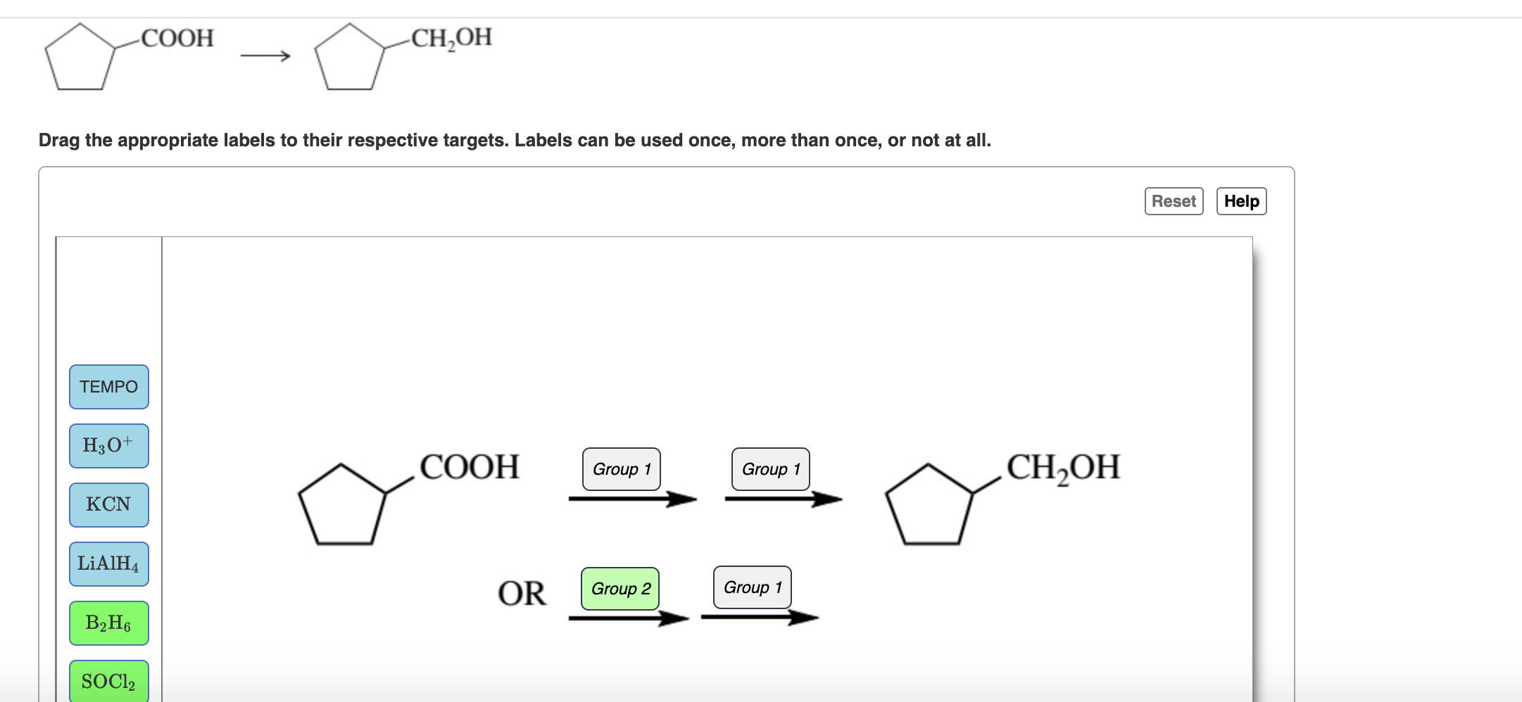 Solved trans-1-bromobut-2-ene + trans-pent-3-enoic acid Drag | Chegg.com