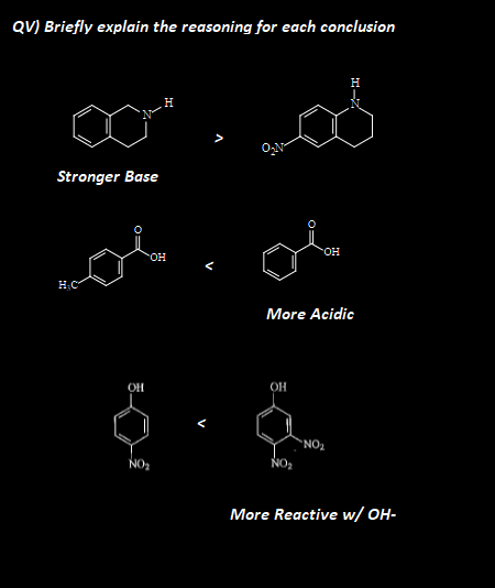 Solved QV) Briefly explain the reasoning for each conclusion | Chegg.com