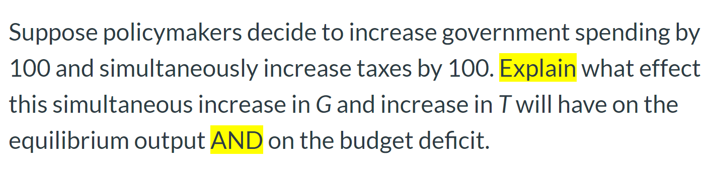 Solved Suppose policymakers decide to increase government | Chegg.com
