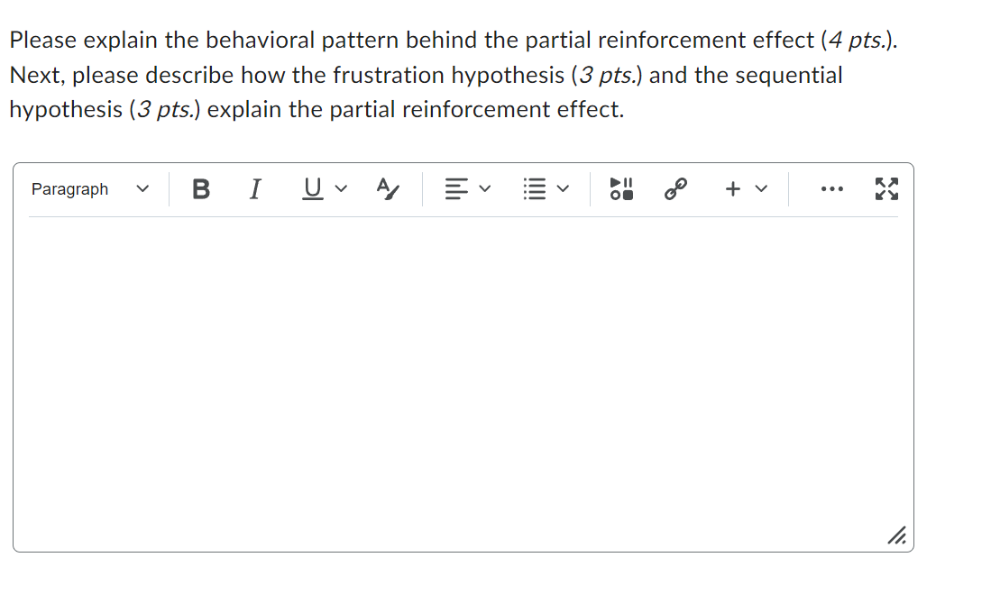 Solved Please explain the behavioral pattern behind the | Chegg.com