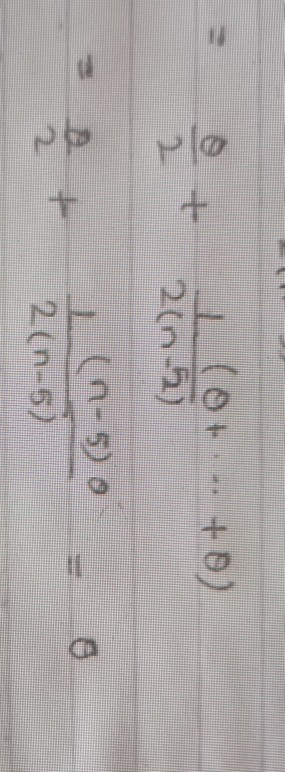 Solved anyone tell me why numerator becomes 1(n-5) on the | Chegg.com