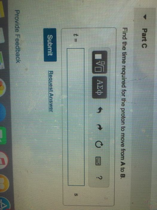 Solved Item 2 Constants Assume that the electron at point A | Chegg.com