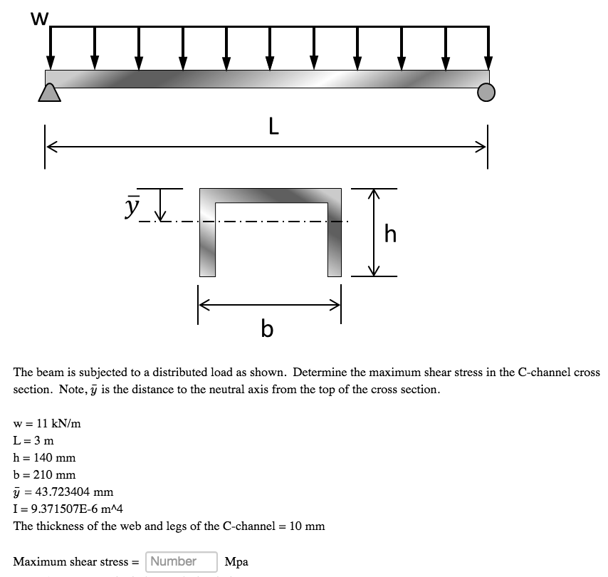 Steel Channel Beam Max Load - The Best Picture Of Beam