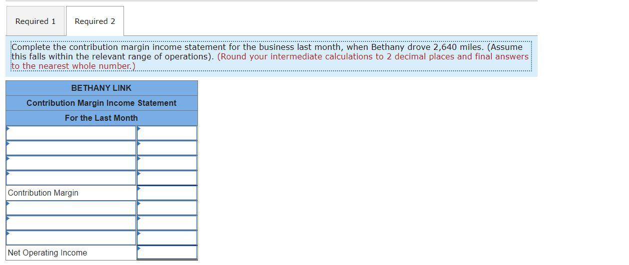 Solved Bethany Link delivers parts for several local auto | Chegg.com