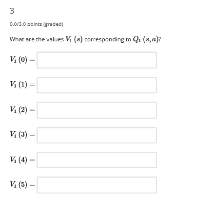 Solved 2. Q-Value Iteration Bookmark this page Homework due | Chegg.com