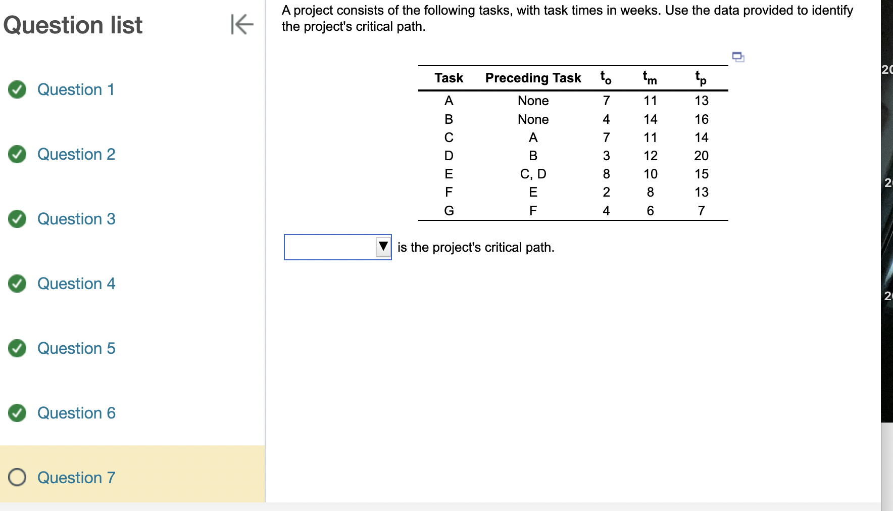 Solved Question 1 Question 2 Question 3 is the project's | Chegg.com