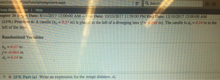 Solved om/Com c TakeTutorialAssignment.aspx lass Ma nt i | Chegg.com