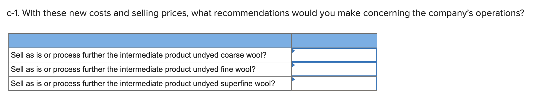 Solved Chapter 11: Applying Excel: Exercise 2. In industries | Chegg.com