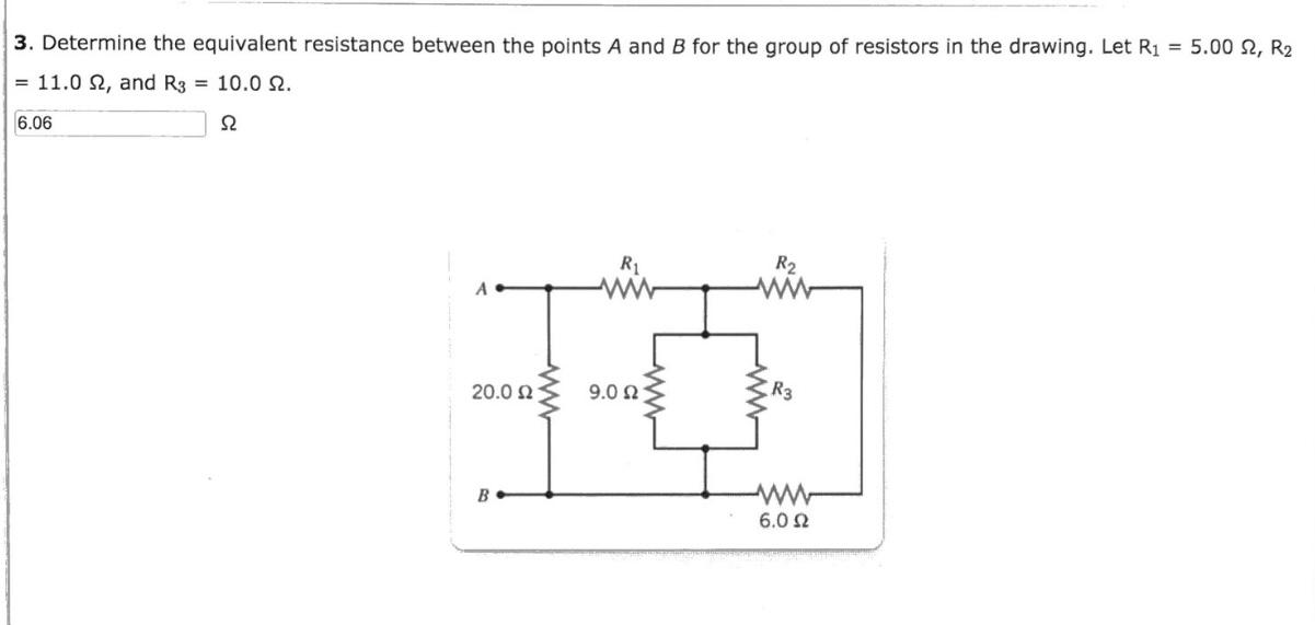 Solved 2. In the figure below, what is the net resistance of | Chegg.com