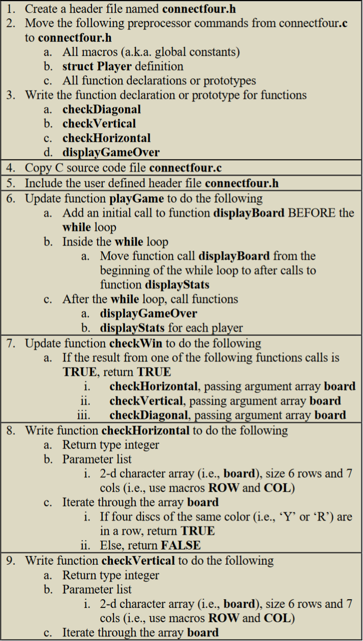 Solved 2. Move the following preprocessor commands from | Chegg.com