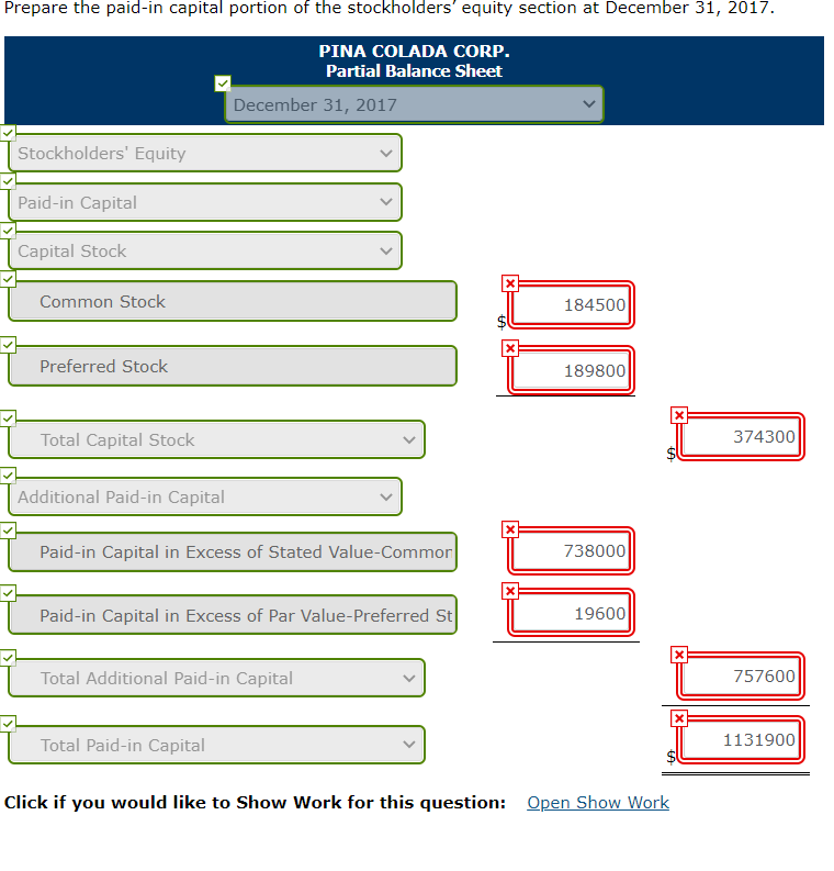 Solved Problem 11-1A (Part Level Submission) Pina Colada | Chegg.com