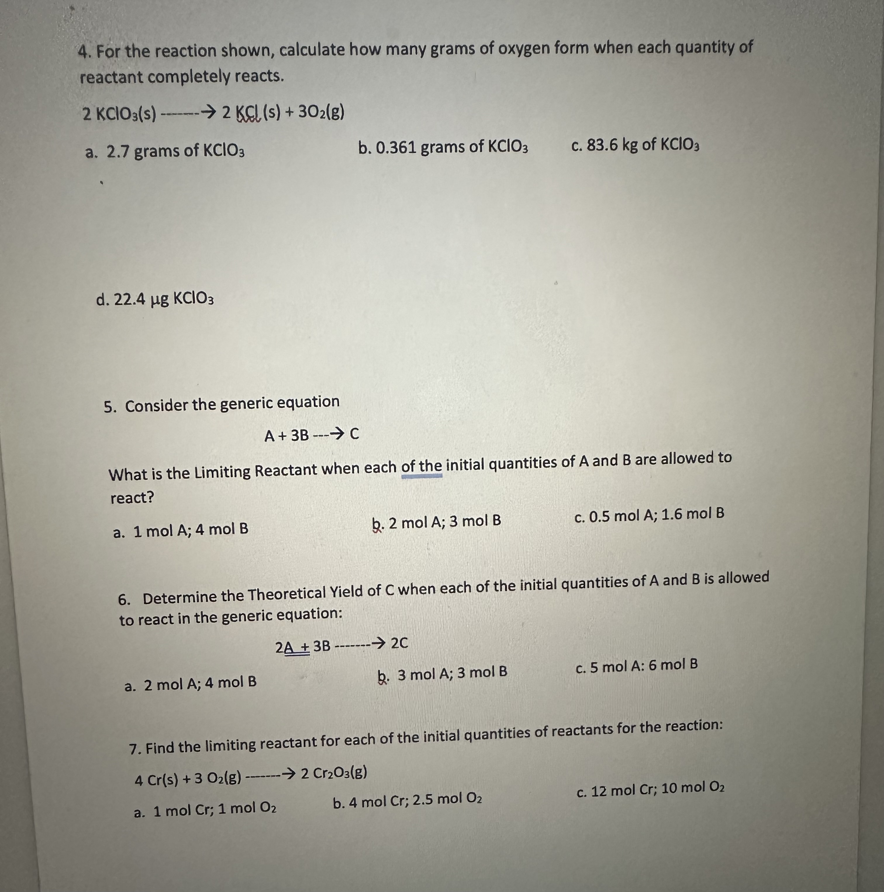 For the reaction shown, calculate how many grams of | Chegg.com