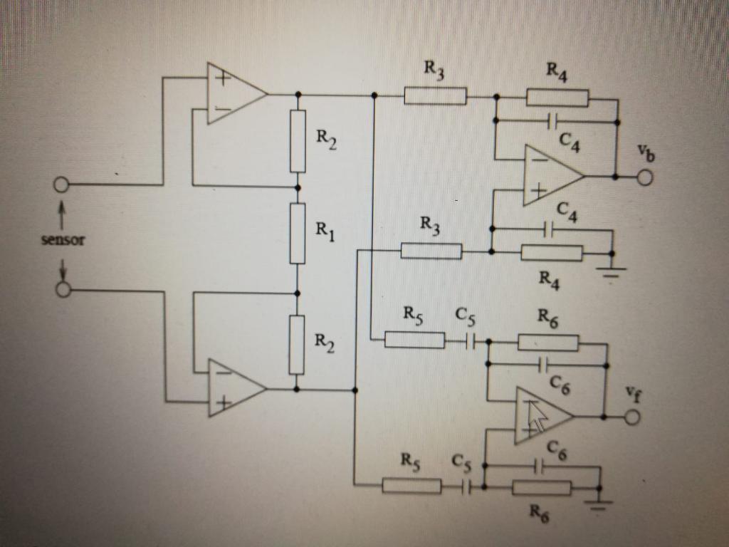 The circuit diagram of a blood pressure device for | Chegg.com