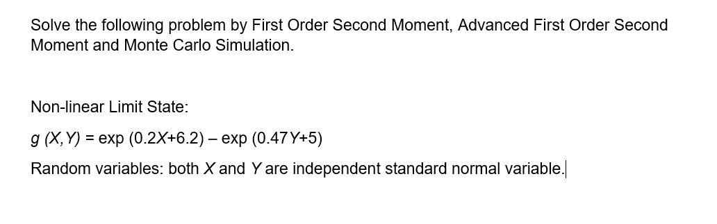 Solve the following problem by First Order Second | Chegg.com